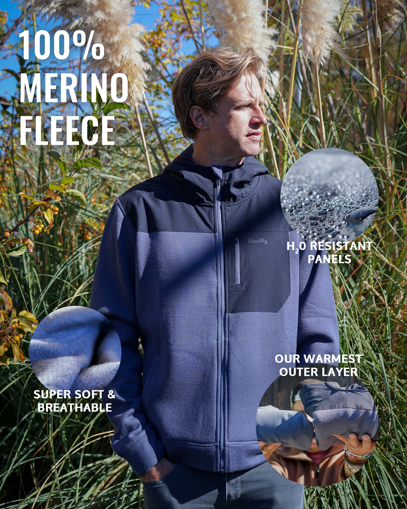 Men's fleece – Woolly Clothing Co