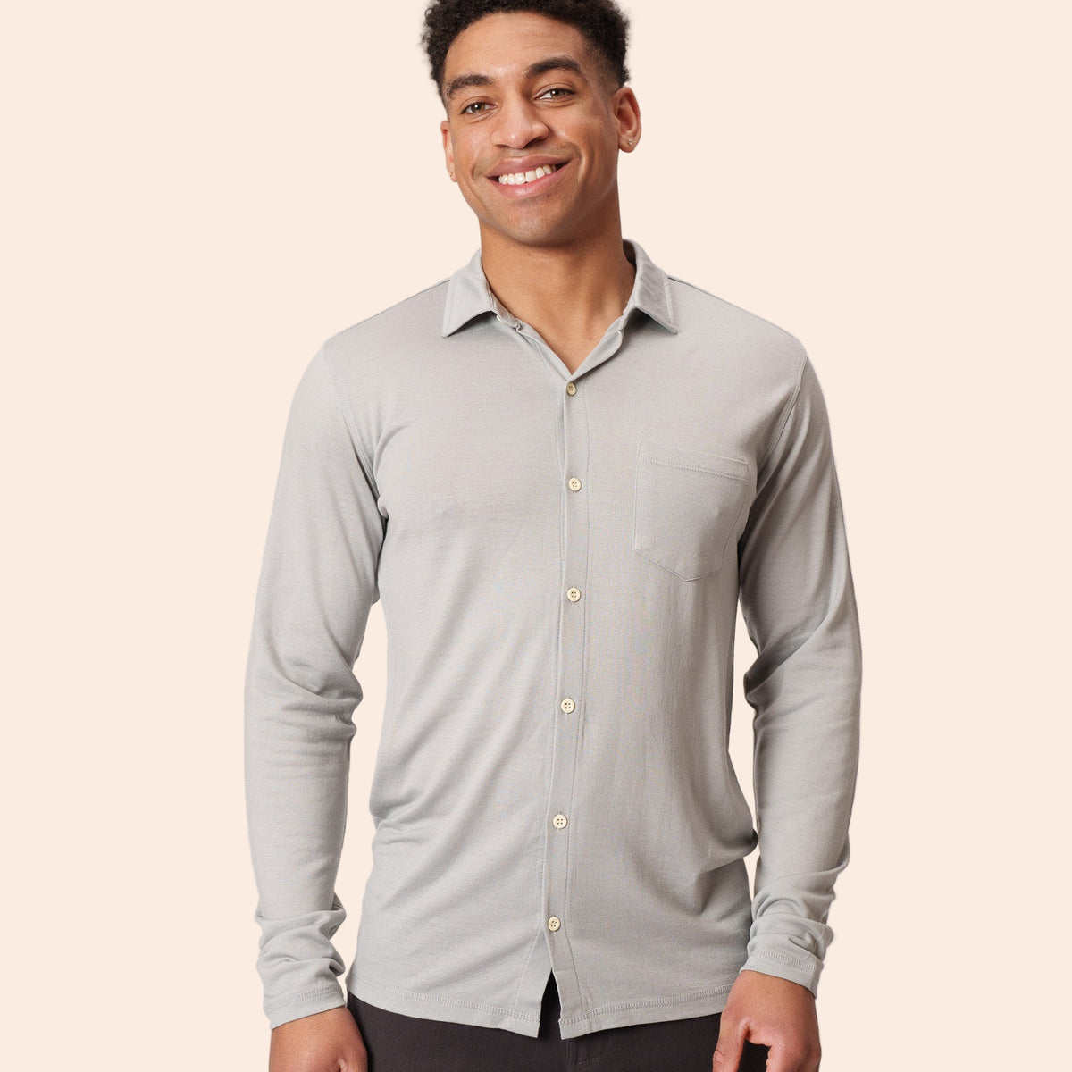 Woolly Clothing Co. Men's Long Sleeve Button Up