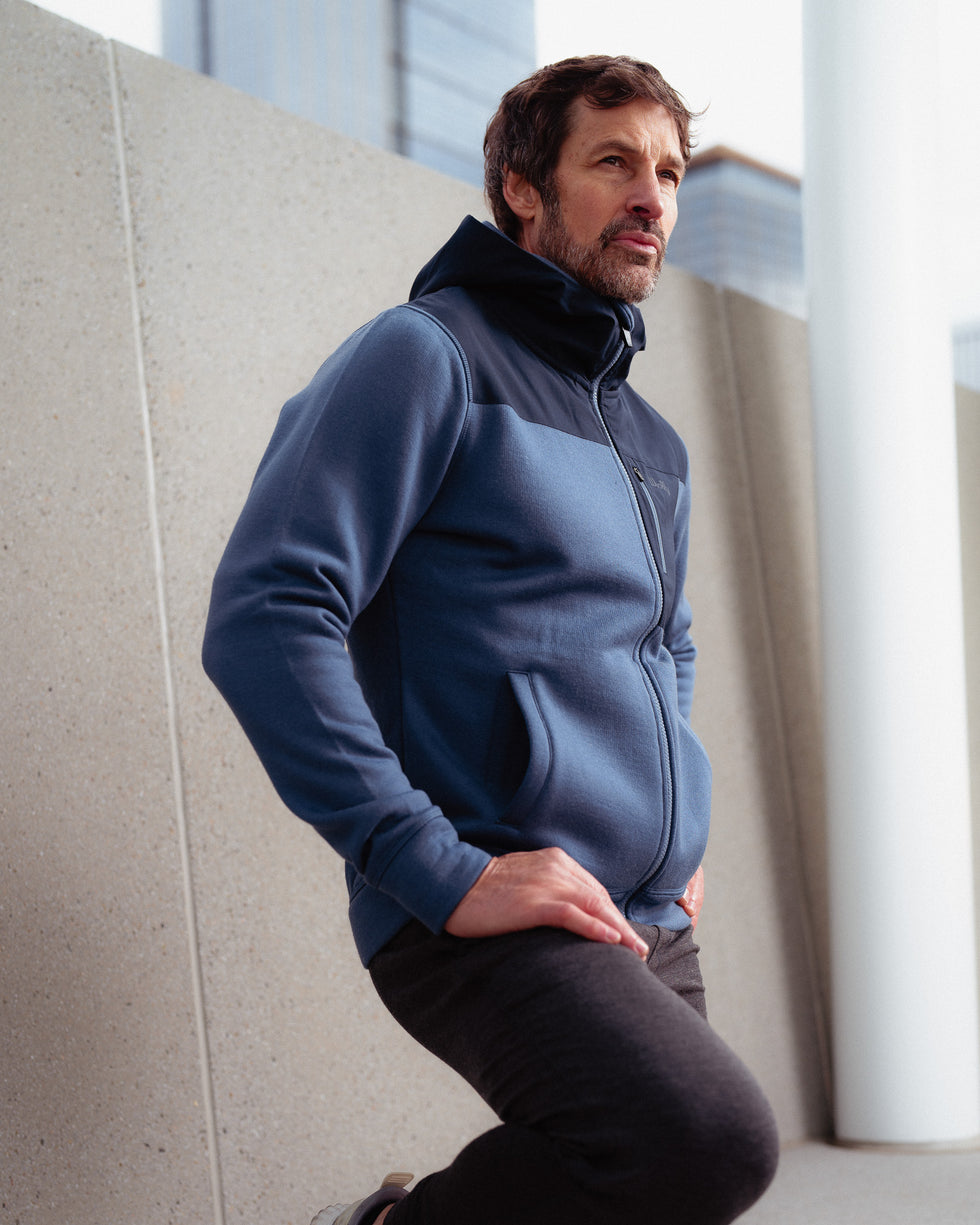 Merino Fleece Zip Hoodie – Woolly Clothing Co