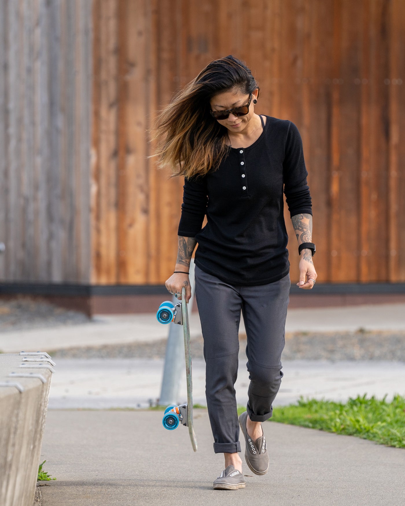 3/4 Sleeve Henley – Woolly Clothing Co