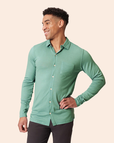 Woolly Clothing Co. Men's Long Sleeve Button Up
