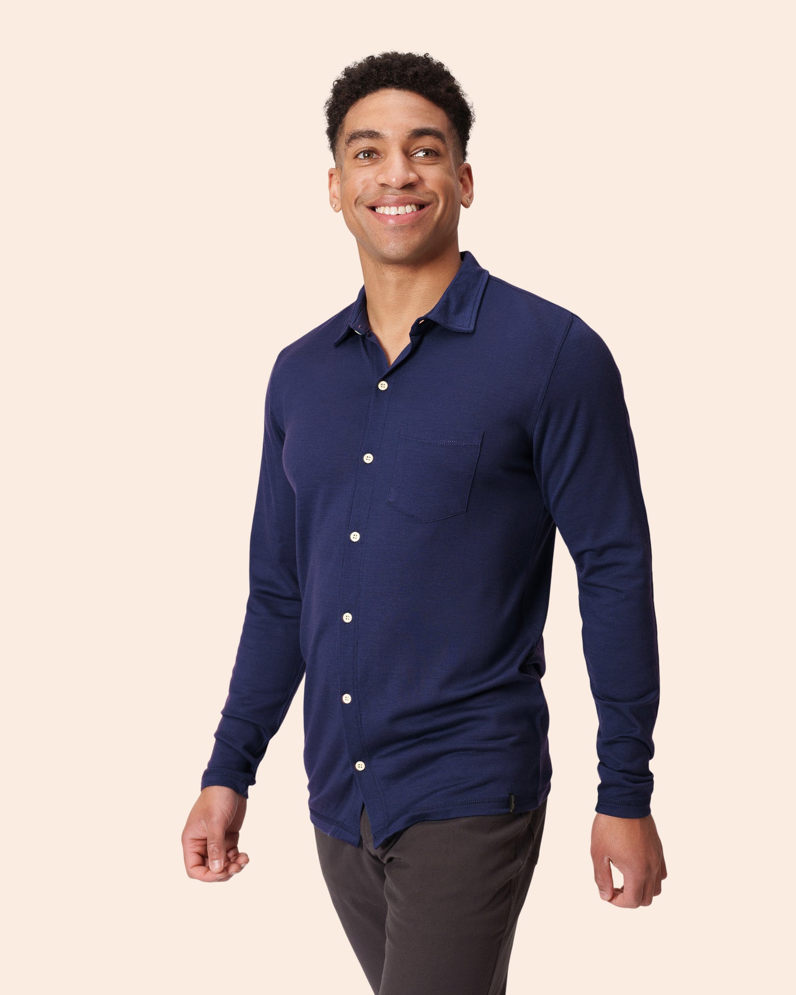 Woolly Clothing Co. Men's Long Sleeve Button Up
